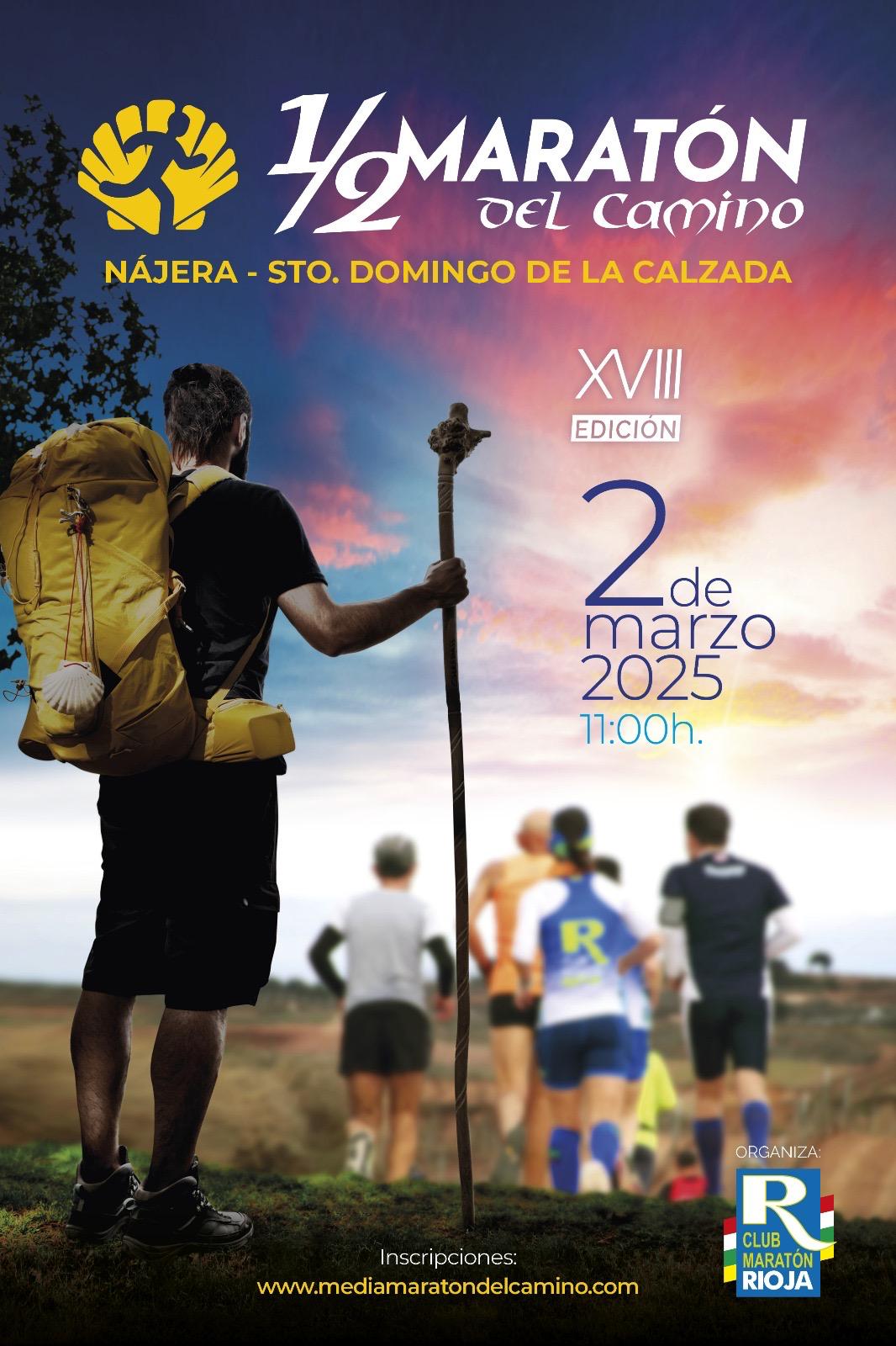 Media Maratón del Camino 2025-Atletismo